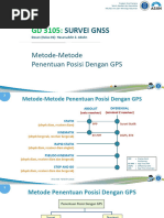 Konversi Koordinat Geografis Ke UTM Dan Sebaliknya | PDF