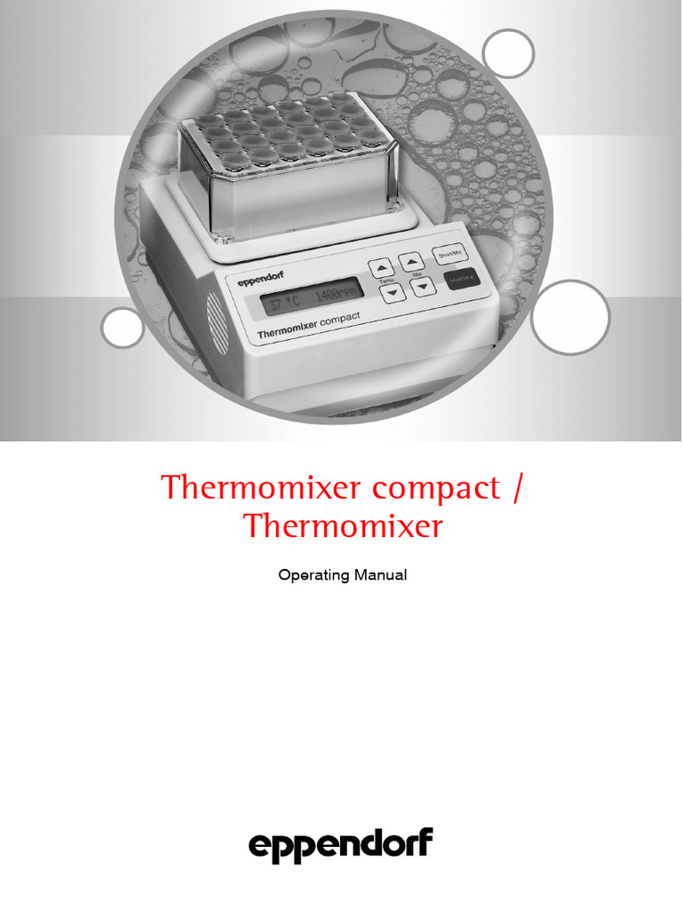 Eppendorf - Compact - Thermomixer Manual | Download Free PDF | Switch | Hazards