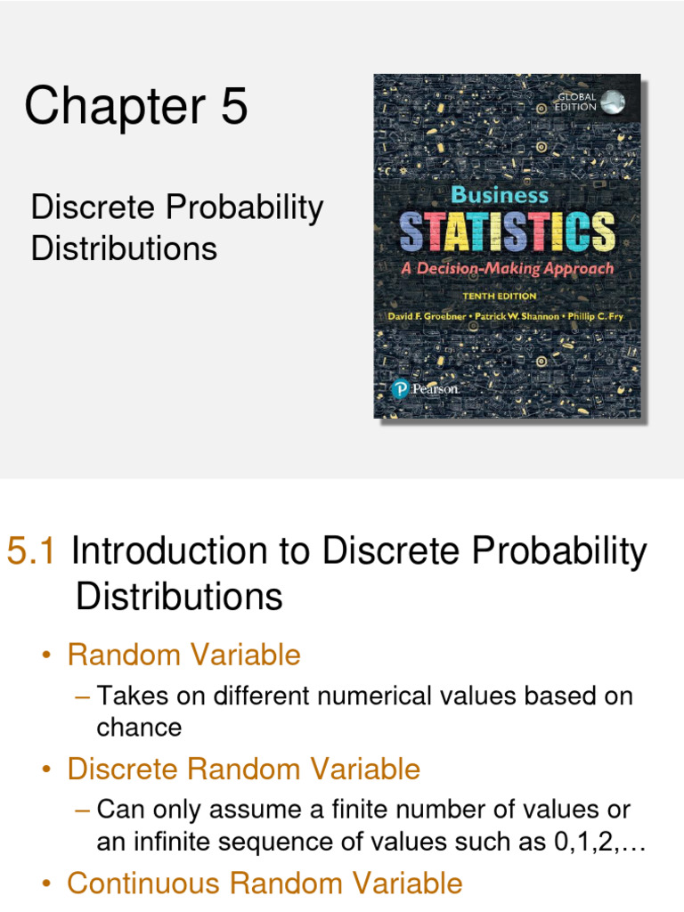 ch05 230926 Student | PDF | Probability Distribution | Random Variable