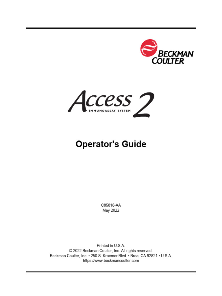 Access2 Operator's Guide New | PDF | Window (Computing) | Software