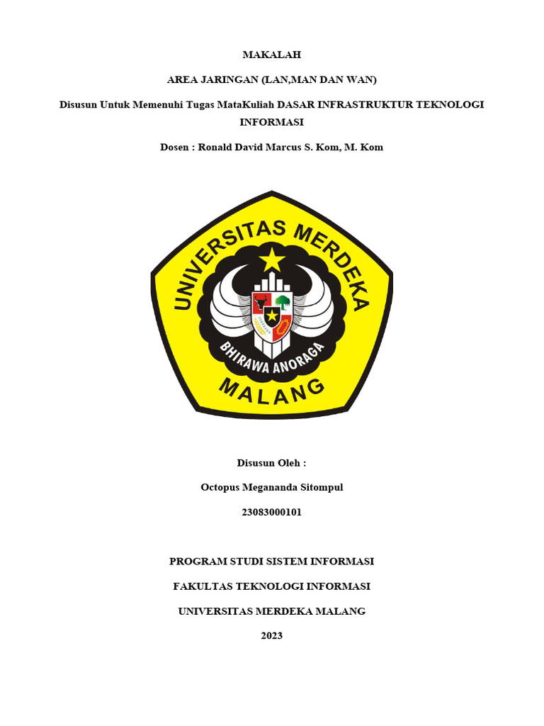 Jaringan LAN, MAN, dan WAN: Pengertian dan Fungsi | PDF | Teknologi ...