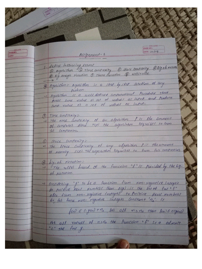 ADA Assignment 1 | PDF