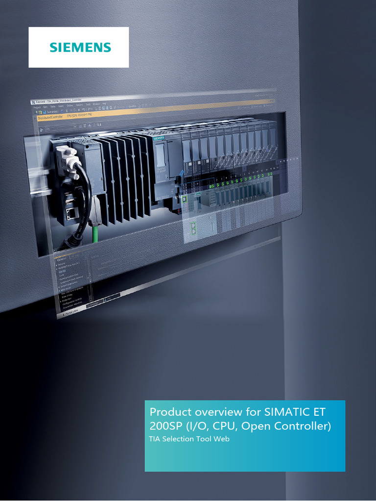 Product Overview For SIMATIC ET 200SP IO CPU Open Controller | Download Free PDF | Central ...