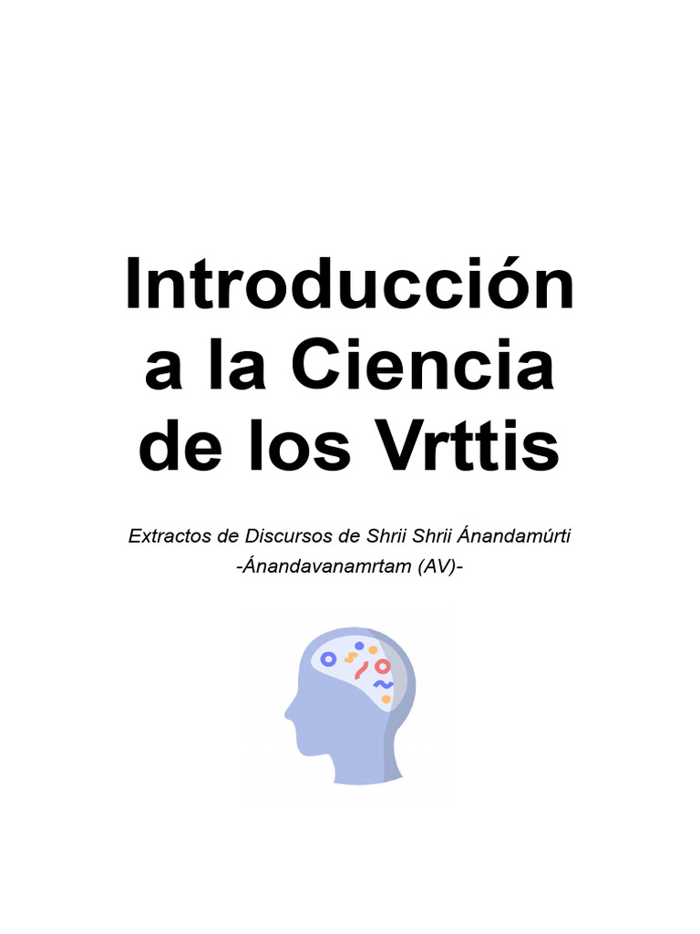Introduccion A La Ciencia de Los Vrttis 2023 | PDF | Pensamiento | Yoga