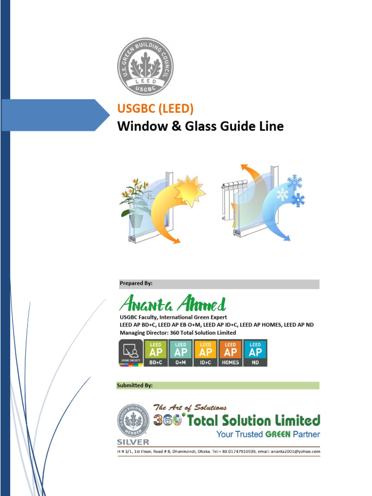 Window & Glass Guideline 2021 | PDF | Window | Transport Phenomena