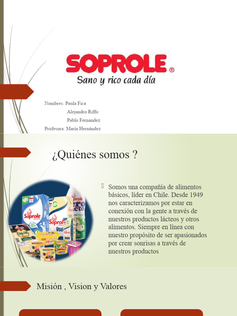 Soprole | PDF | Responsabilidad social corporativa | Economias
