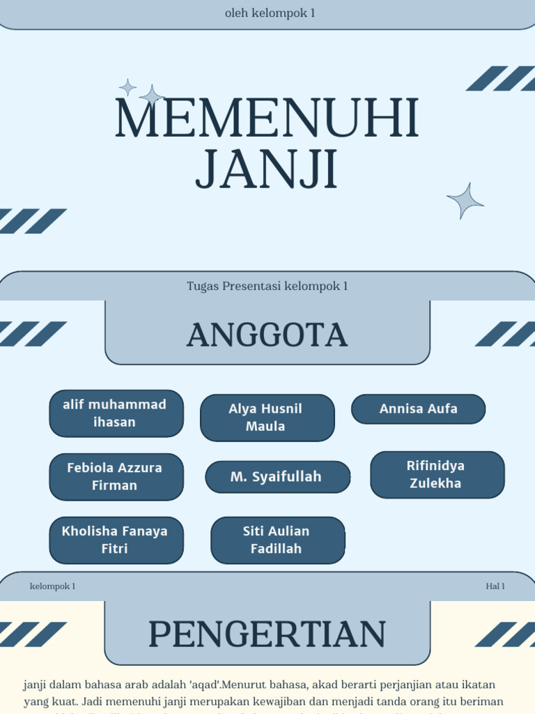 Menutup Aib dalam Islam dan Janji | PDF