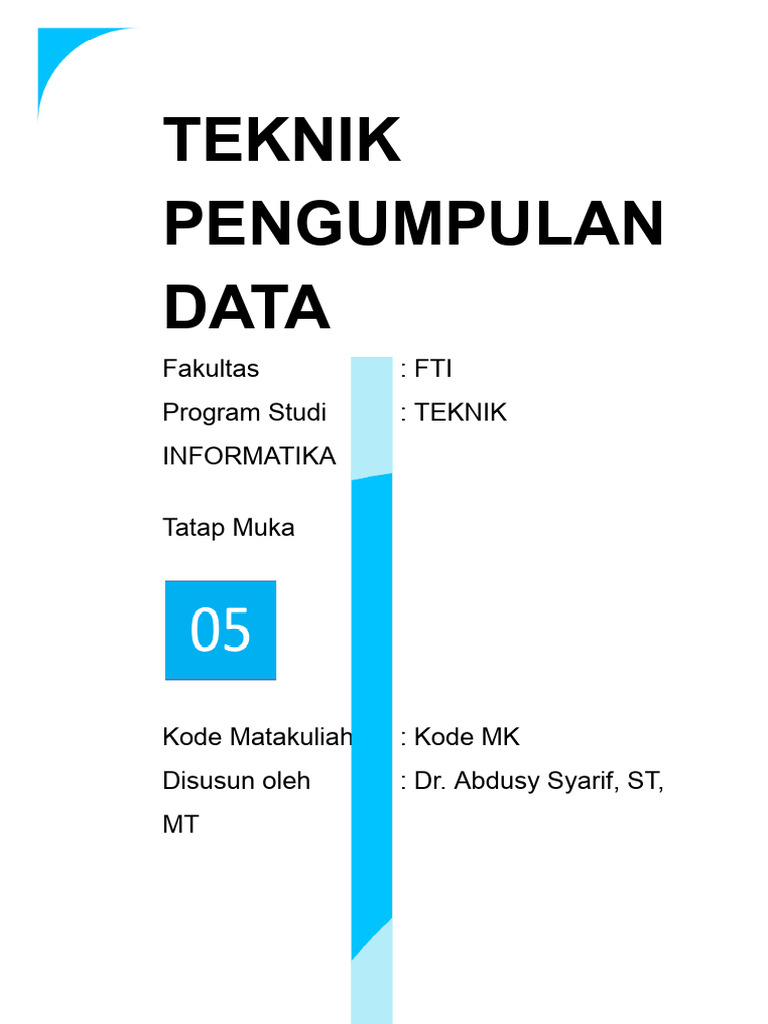 5 Teknik Pengumpulan Big Data | PDF