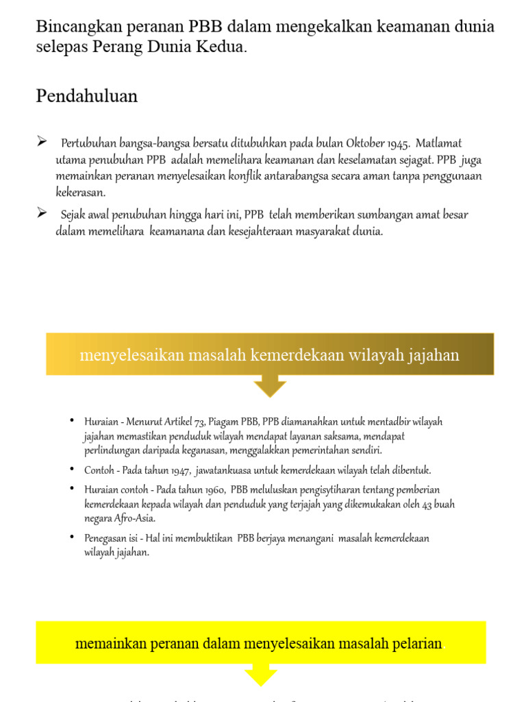 Peranan Pbb Dalam Mengekalkan Keamanan Dunia Pdf