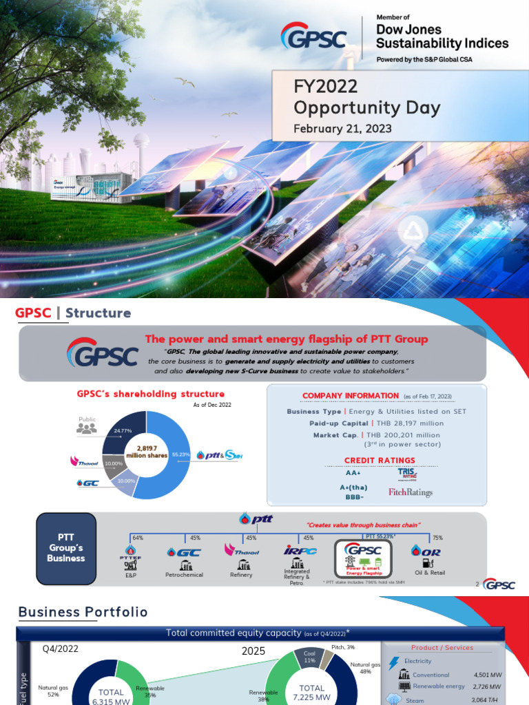 GPSC | PDF | Renewable Energy | Solar Power