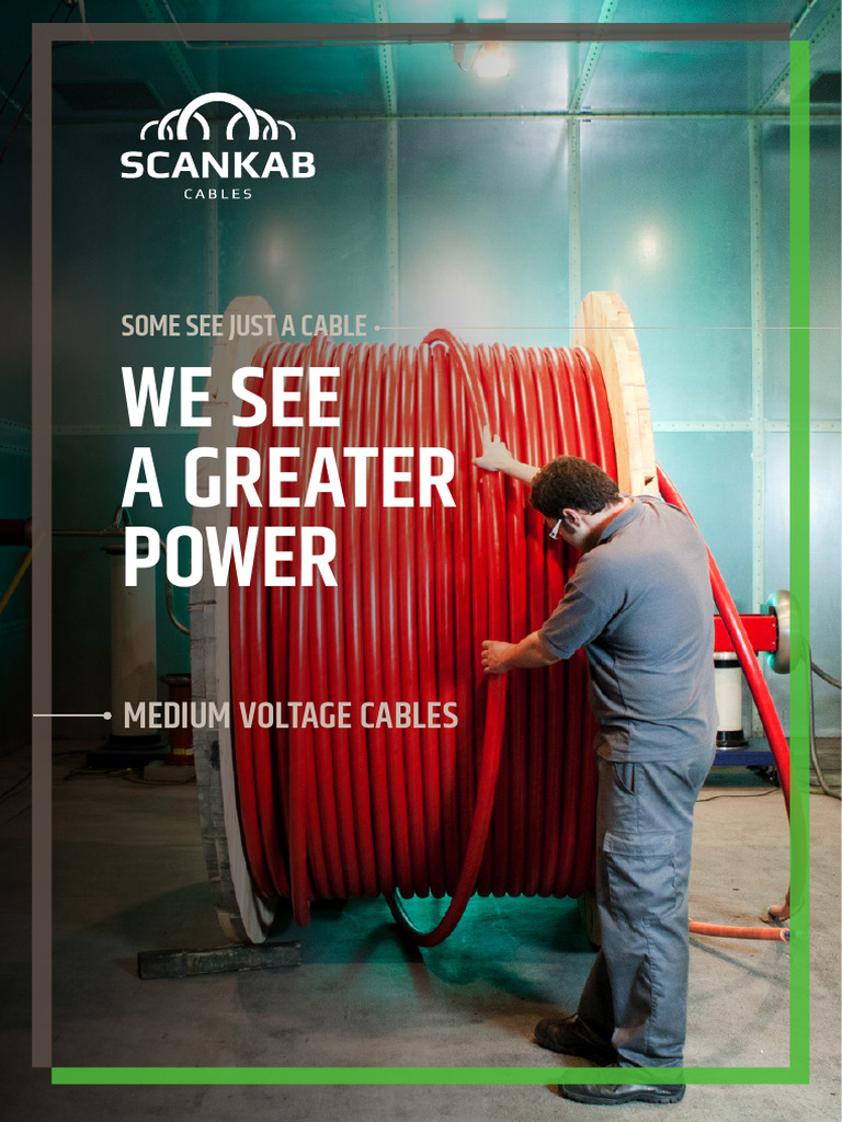Scankab N2XS2Y HV-Cable | PDF | Insulator (Electricity) | Electrical ...