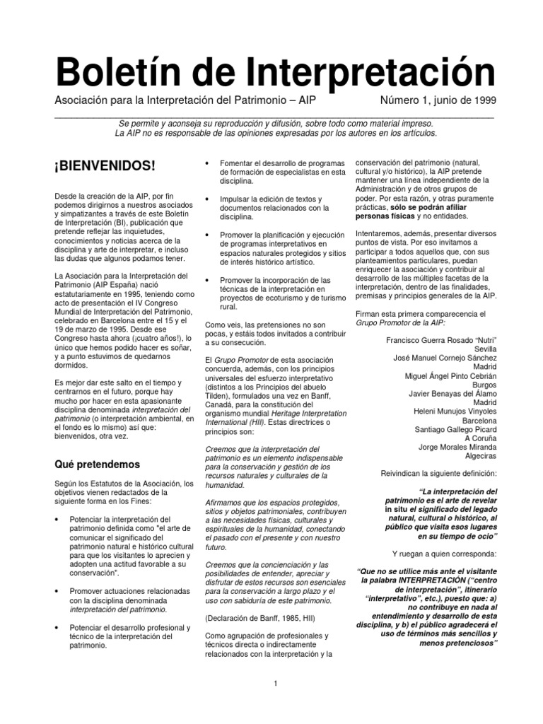 Boletin 1 | PDF | Turismo | Bienes (Ley)