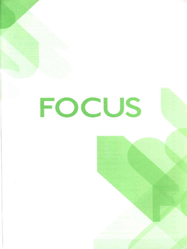 Focus 1 Workbook | PDF