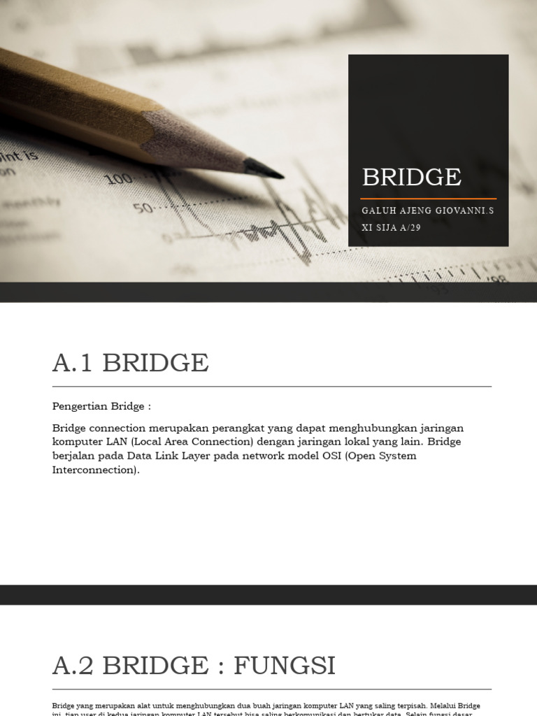 Fungsi dan Perbedaan Bridge dalam Jaringan | PDF | Komputer
