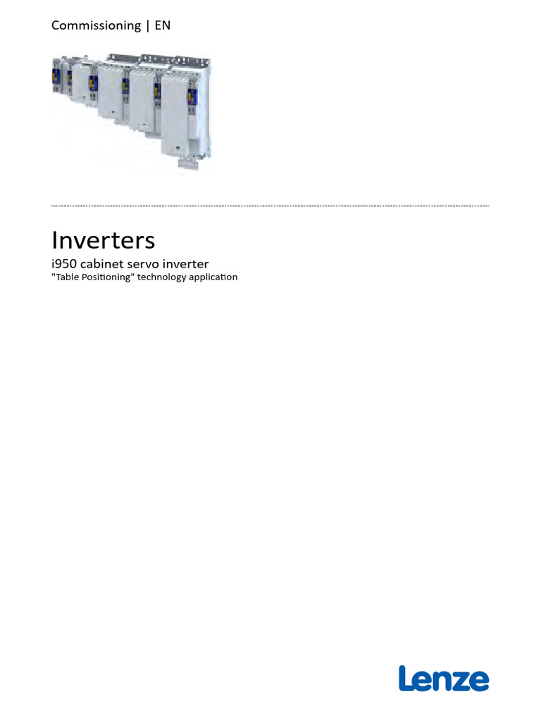 I950 TA Table Positioning v7-04 en | PDF | Electric Motor | Electrical ...