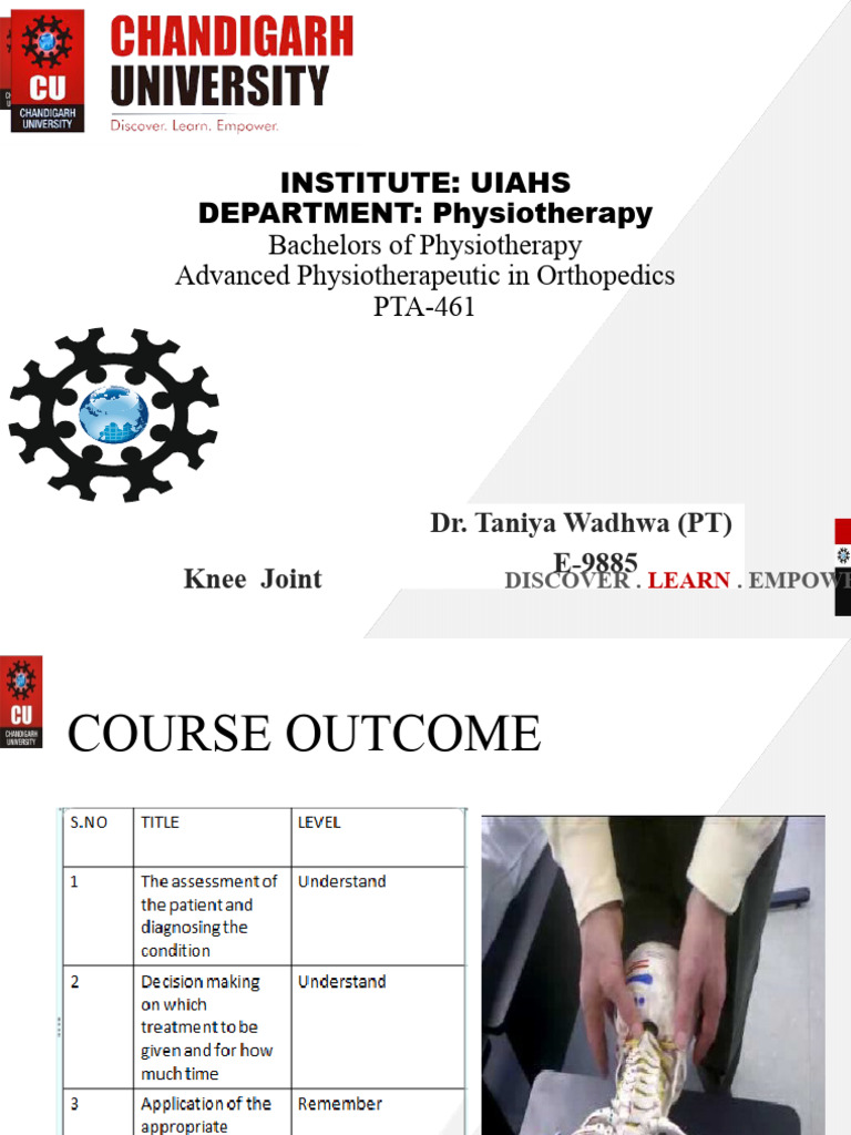 Knee Joint Mobilization Techniques | PDF | Science & Mathematics