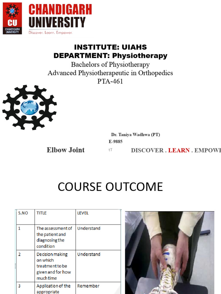 6 Elbow MObilization | PDF | Elbow | Anatomical Terms Of Motion