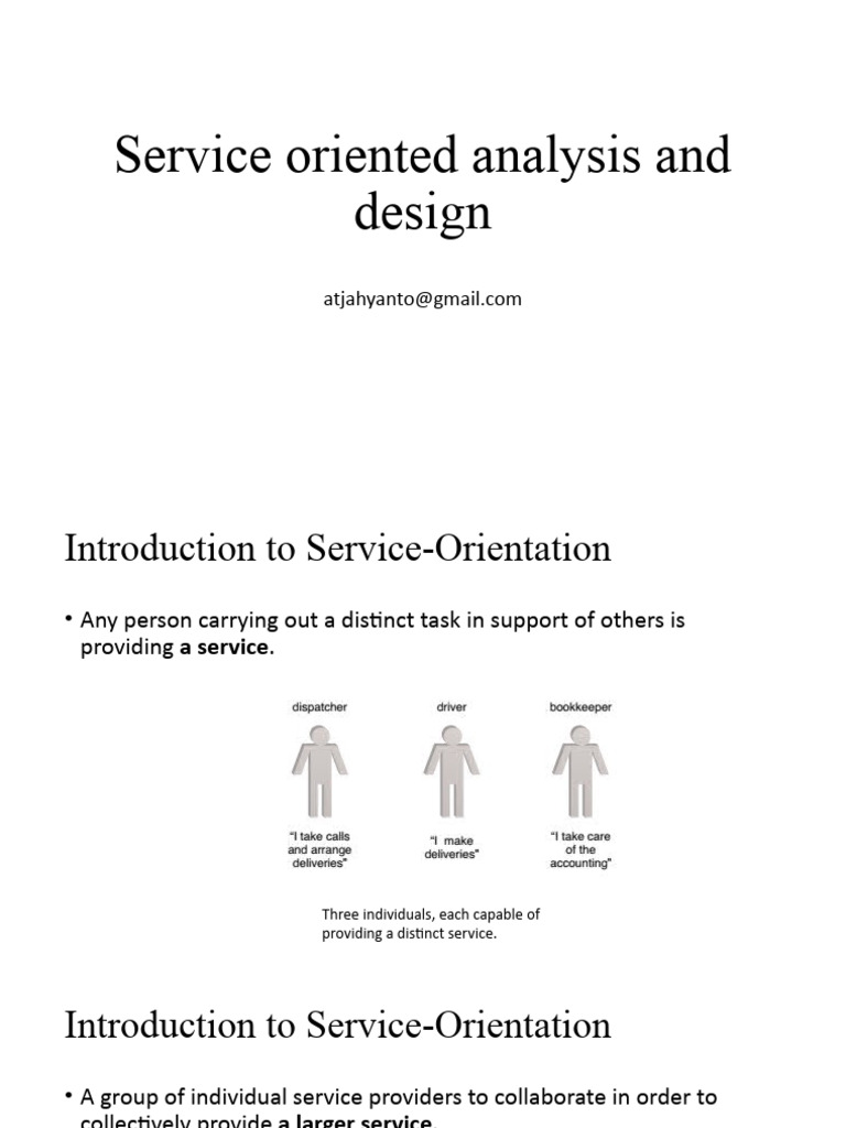 9-2-Service Oriented Analysis and Design | PDF | Service Oriented Architecture | Computer ...