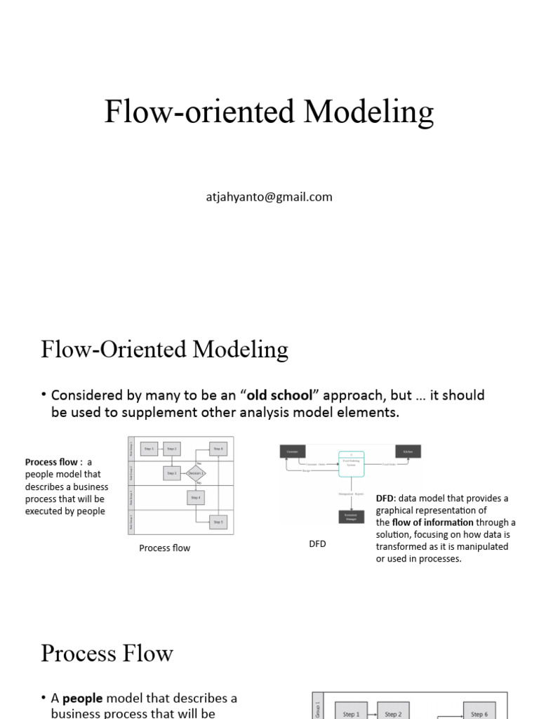 3 1 Flow Oriented Modeling Rev1 | PDF | Systems Theory | Information Retrieval