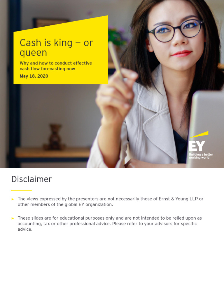 EY Cash Flow Forecasting | PDF | Expense | Economies