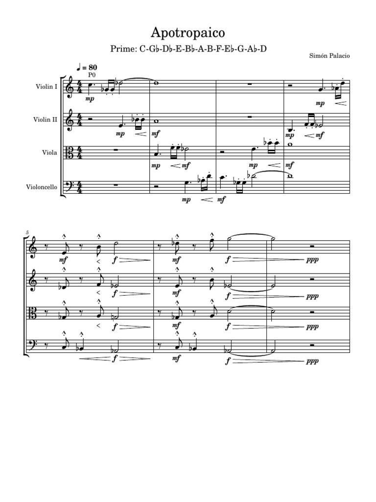 Apotropaico | PDF | String Instruments | Musical Instruments