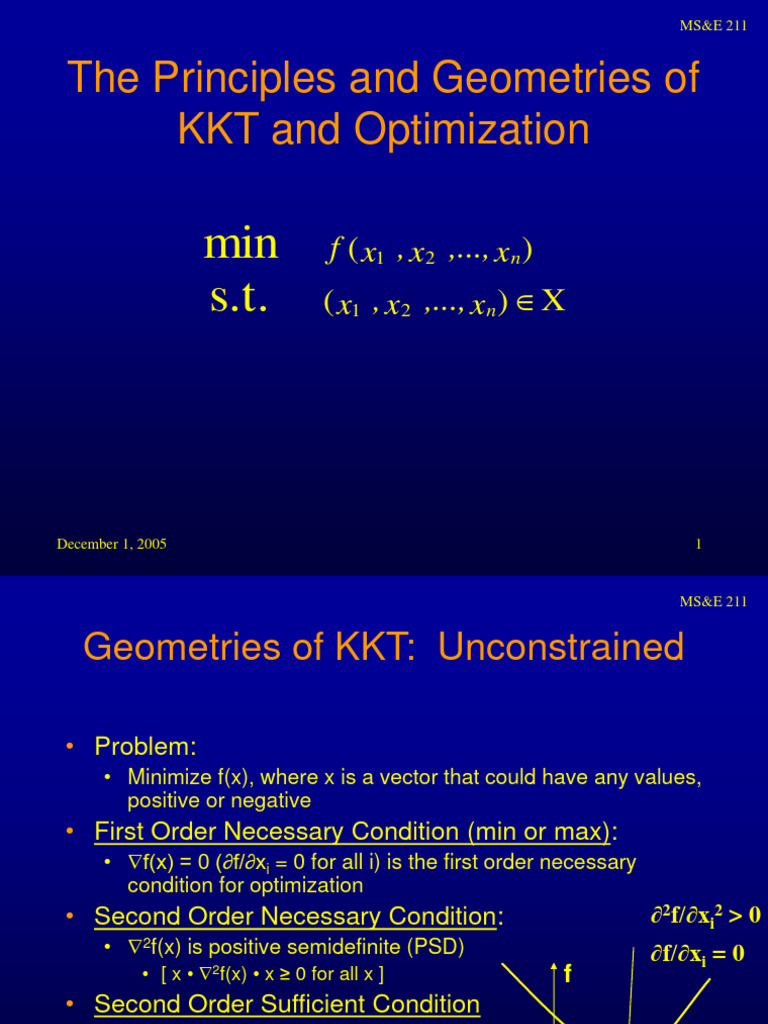 KKTgeometry | PDF | Mathematical Logic | Computational Science