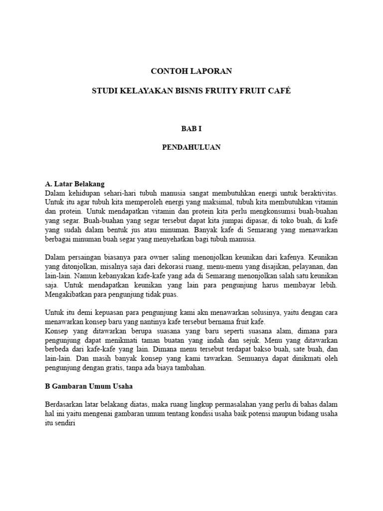 CONTOH LAPORAN - Docx SKB | PDF | Karier & Perkembangan | Bisnis