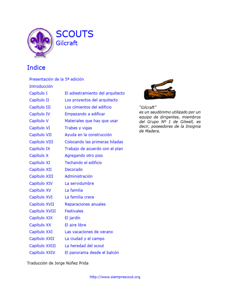Scouts Gilcraft | PDF | Exploración | Recreación al aire libre