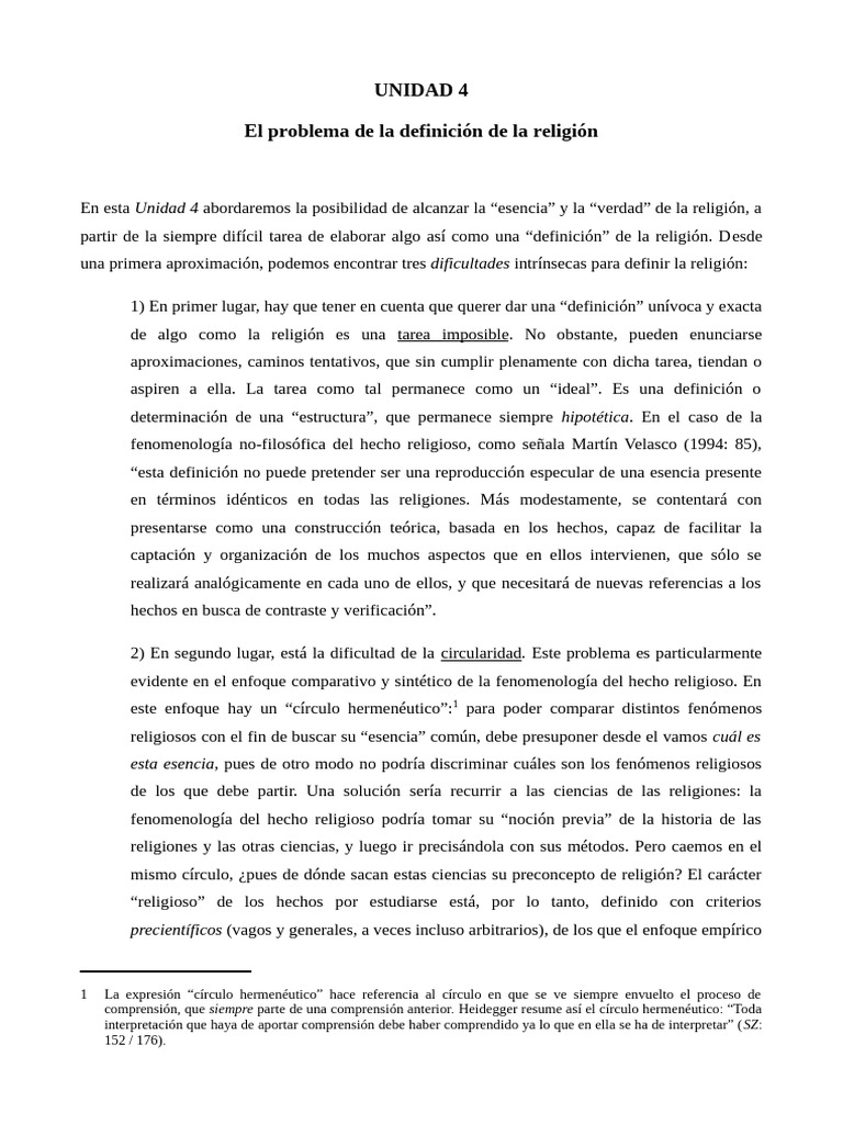 Unidad 4 - Apuntes de cátedra 2023 | PDF | Verdad | Esencia Unidad 4 - Apuntes de cátedra 2023 | PDF | Verdad | Esencia