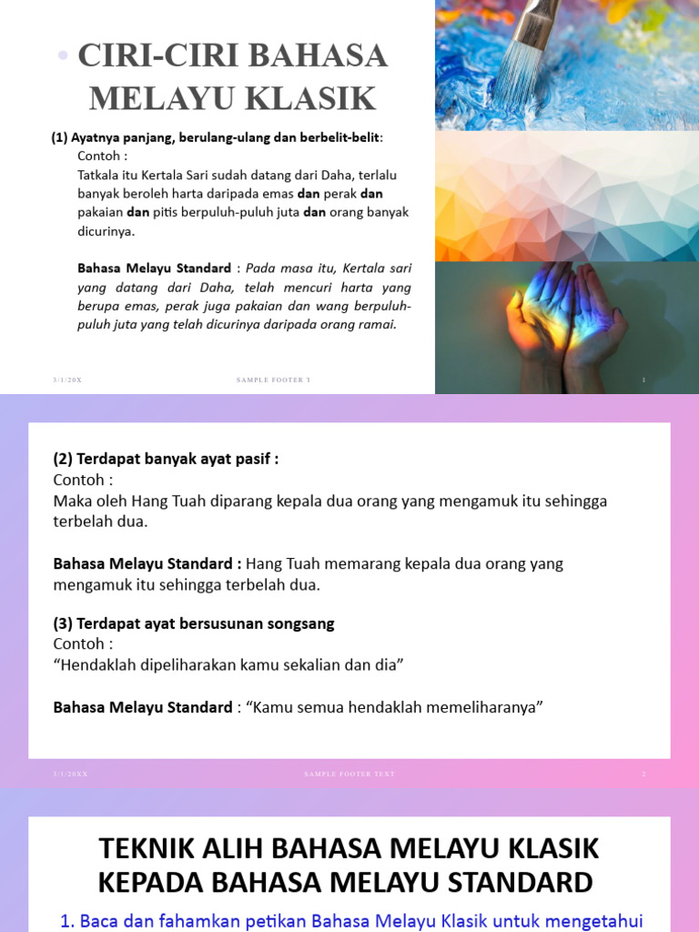 BM Standard Nota Murid | PDF