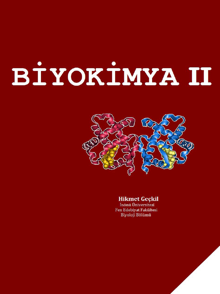 Biyokimya Ii1 | PDF