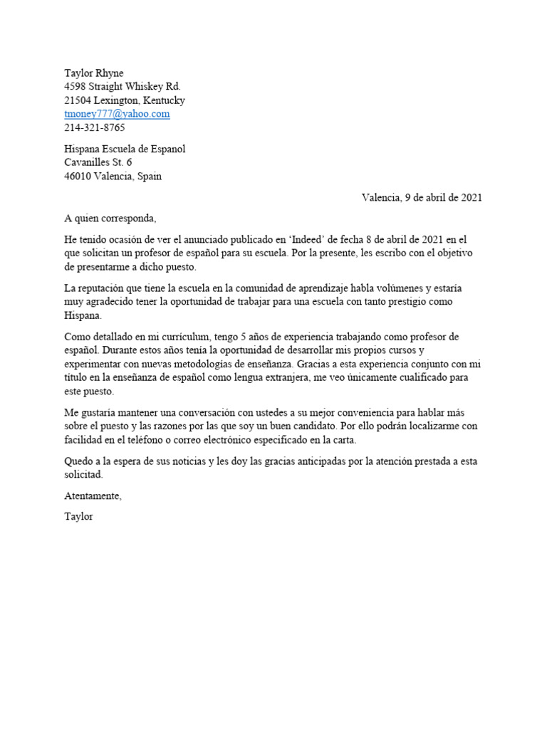 Solicitud de empleo en NASA | PDF | Nasa