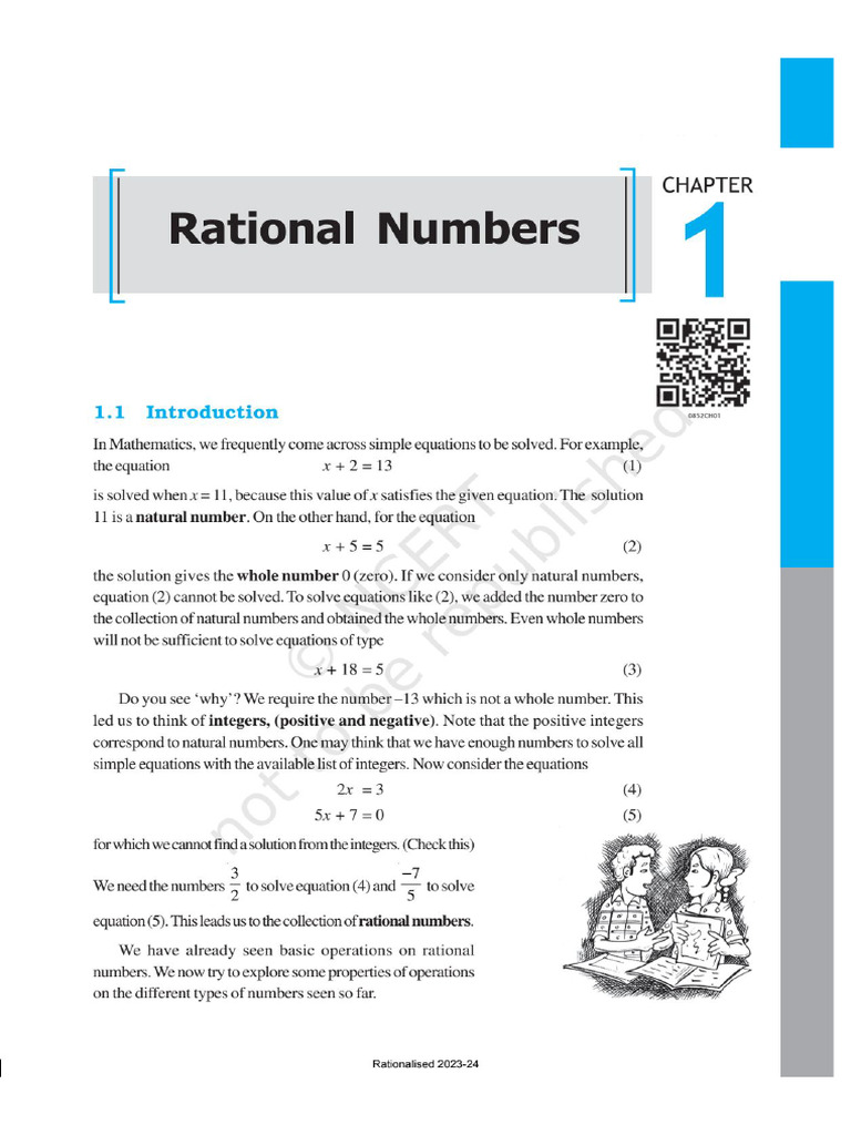 Maths Class-8 CH-1 | PDF