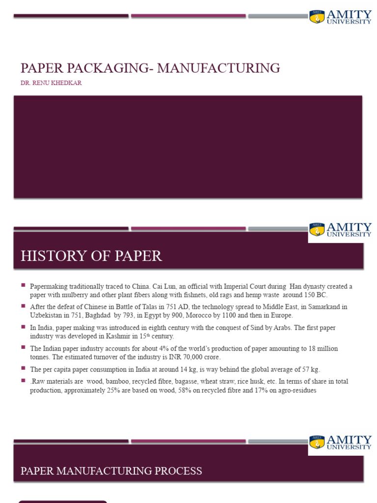 Paper Packaging | PDF | Pulp (Paper) | Paper