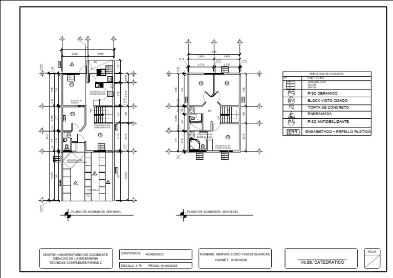 Formato A2-ACABADOS | PDF