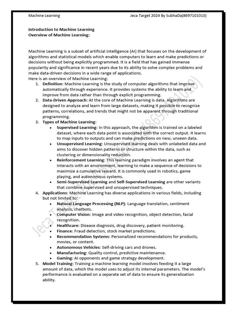 Machine Learning | Download Free PDF | Support Vector Machine ... Machine Learning | Download Free PDF | Support Vector Machine ...