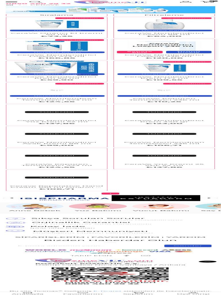 CERAVE Ürünleri | PDF