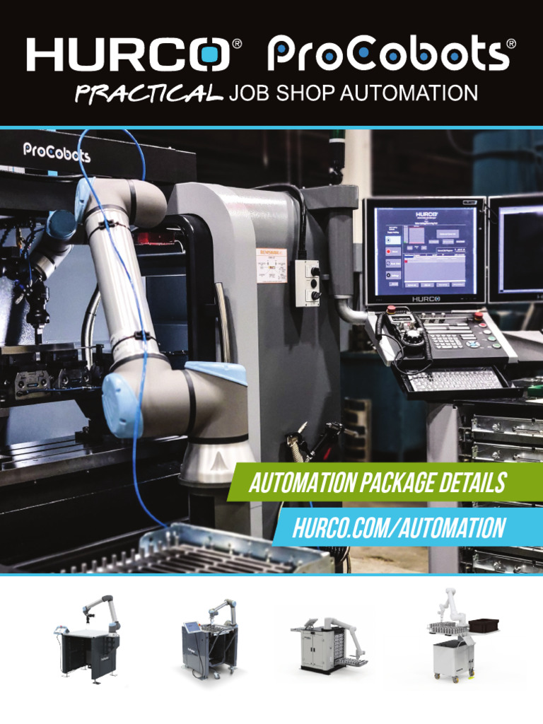 Hurco-ProCobots Overview-Brochure Web | PDF | Automation | Robot