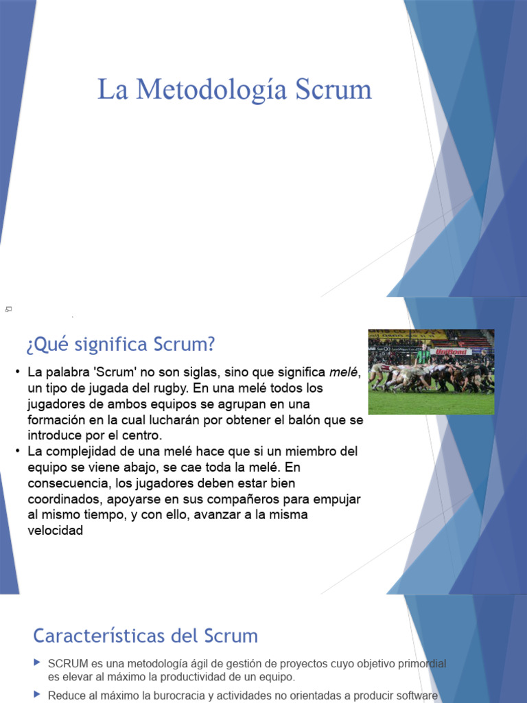 La Metodología Scrum-2 | PDF | Scrum (desarrollo de software) | Software