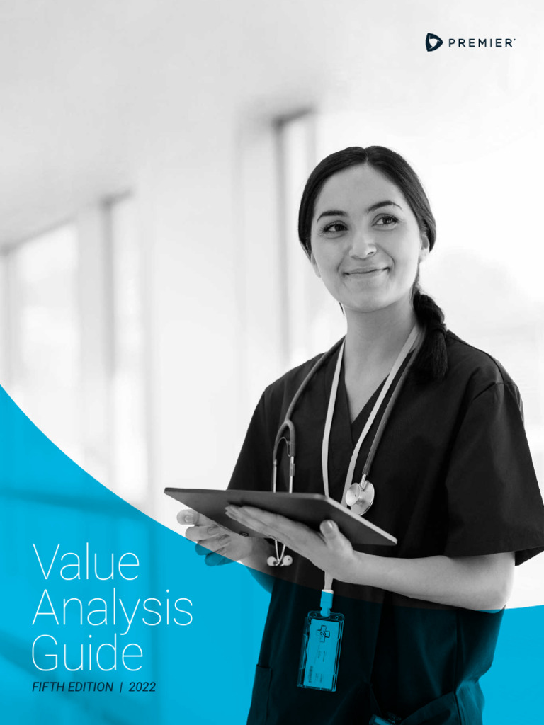 Value Analysis Guide Vol 5 | PDF | Supply Chain | Medicare (United States)