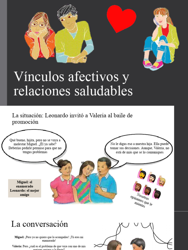 Vínculos afectivos y relaciones saludables (1) | PDF | Estereotipos | Violencia