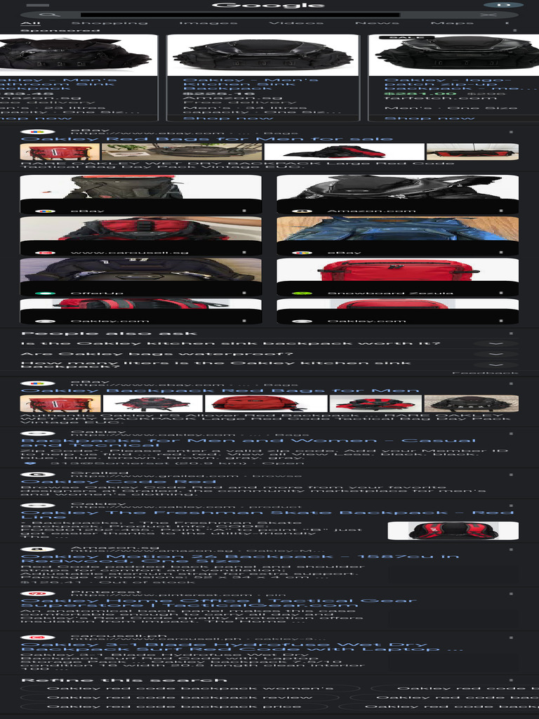 Oakley Red Code Backpack - Google Search | PDF | Backpack ...