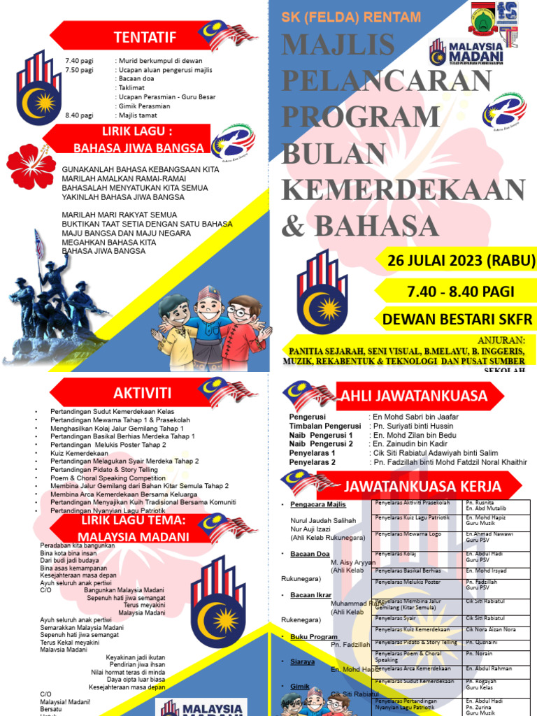 Buku Program Bulan Kemerdekaan 2023 | PDF