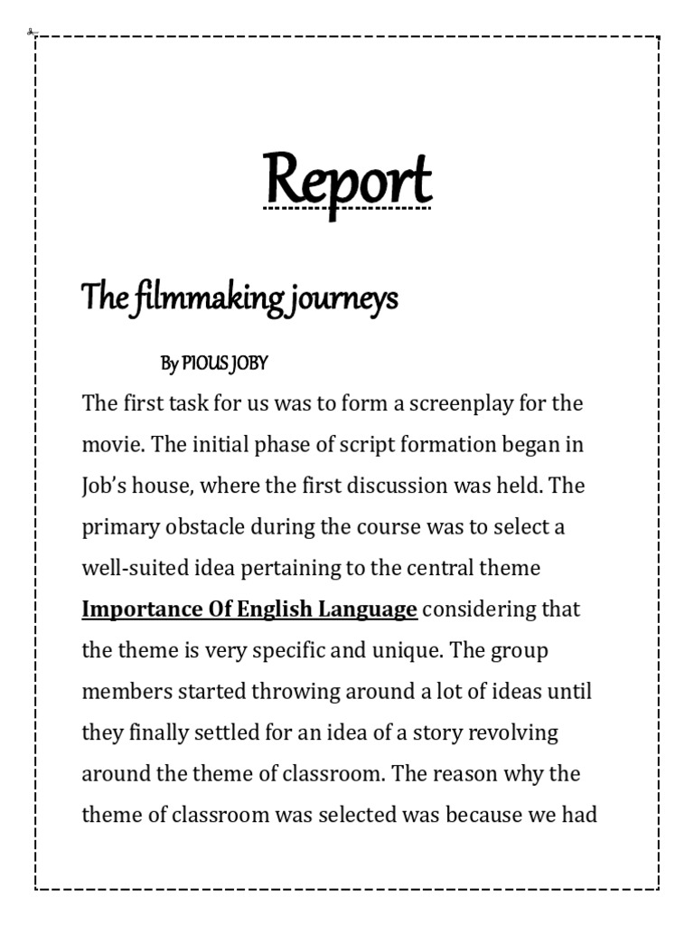 English Project Report | PDF | English Language | Vocabulary