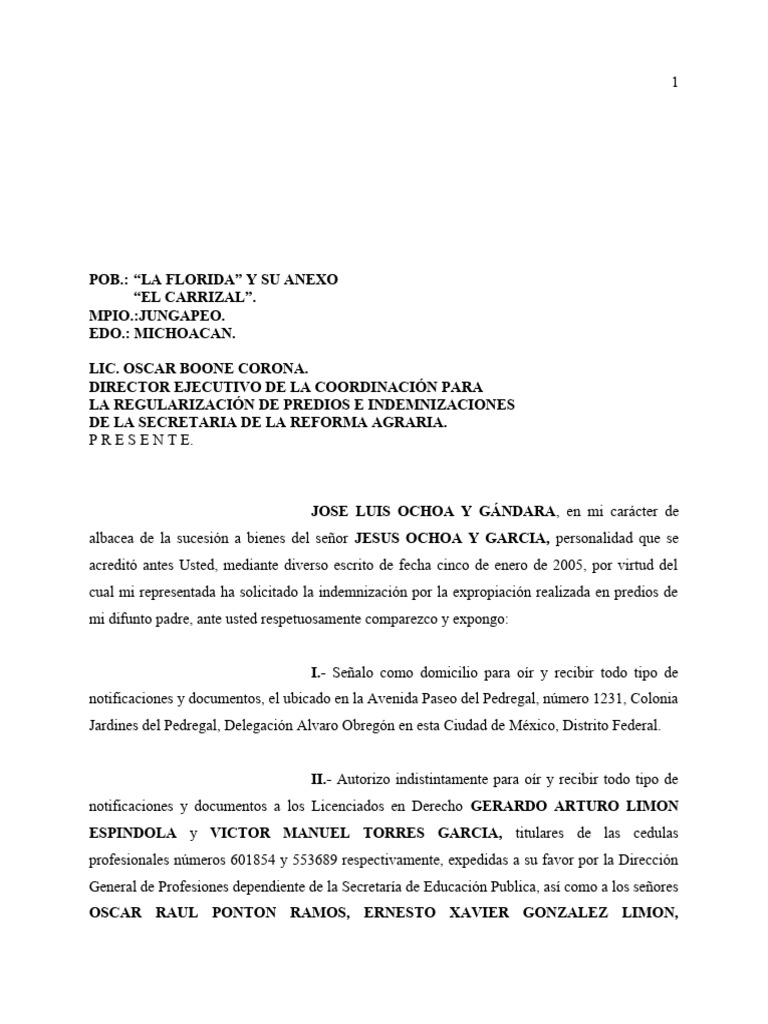 Devolucion Documentos | PDF