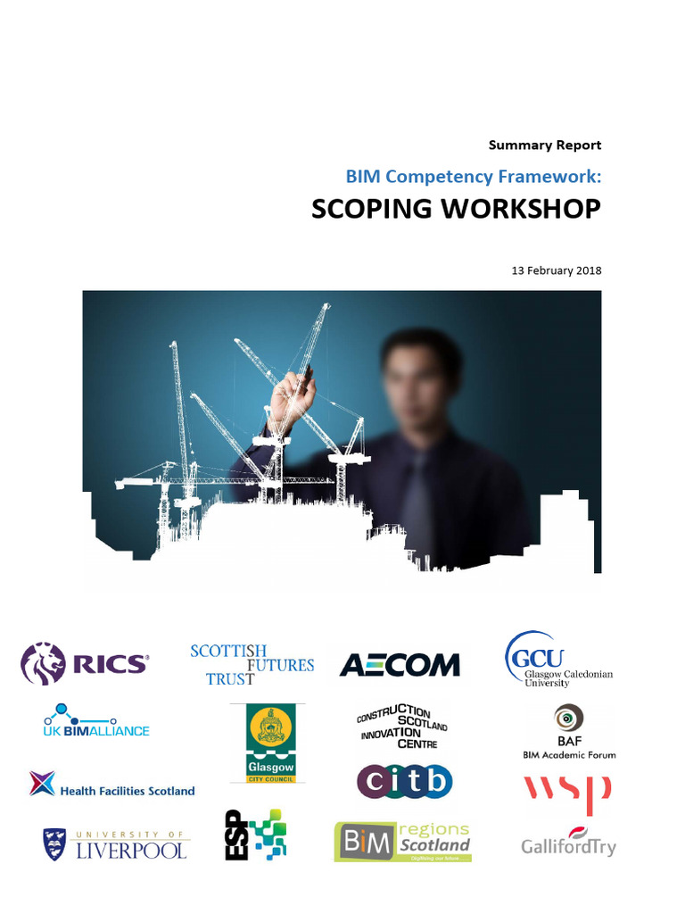 Bim Scoping Workshop Report | PDF | Building Information Modeling