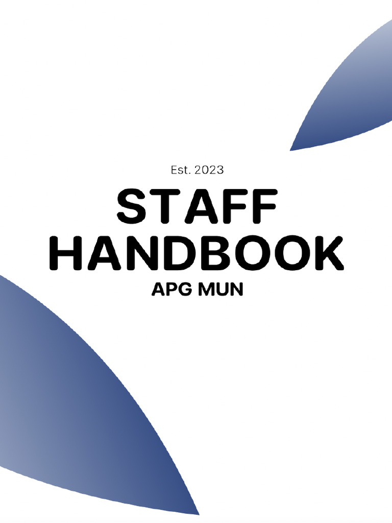 Staff Handbook | PDF | Dress | Clothing
