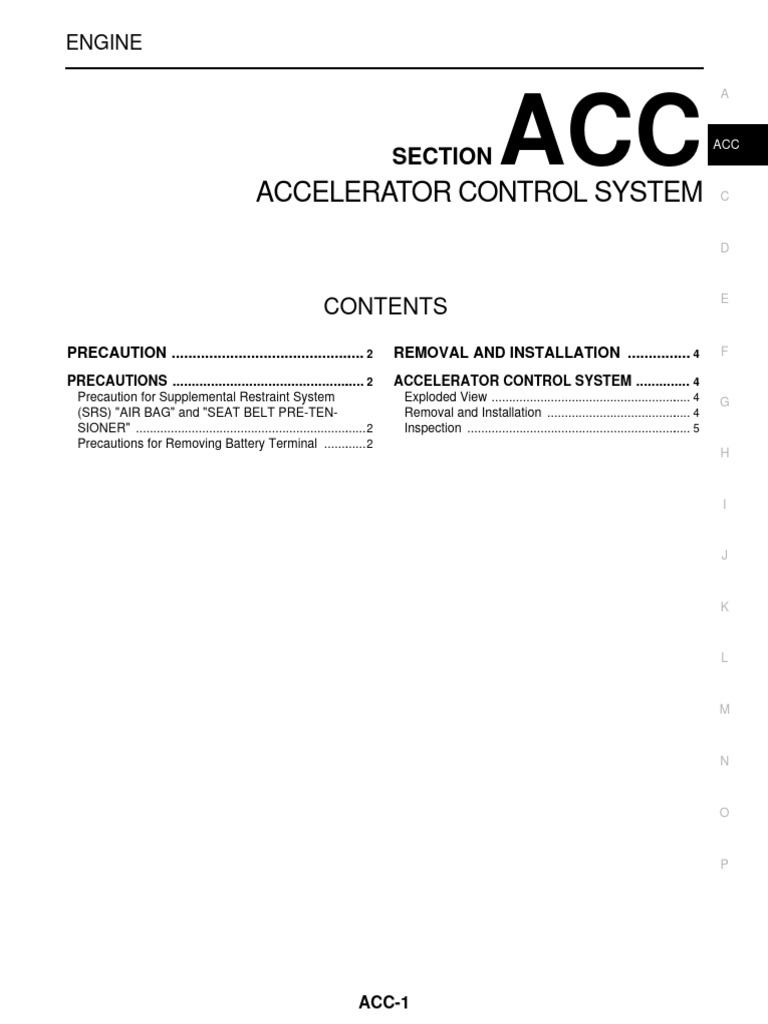 Nissan X Trail Model t32 Series Service Repair Manual | Download Free PDF | Airbag | Seat Belt