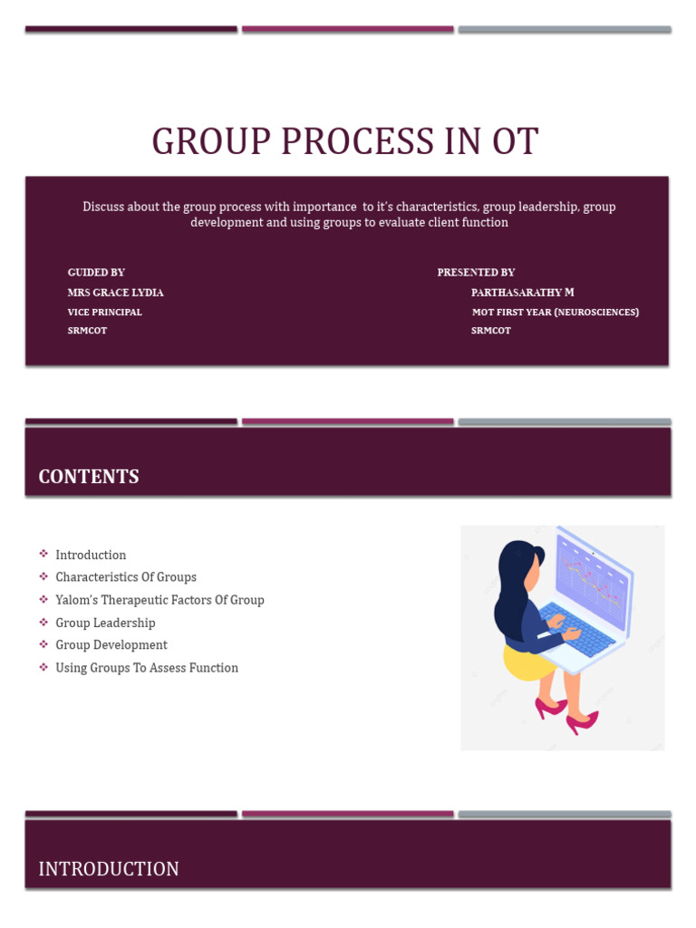 Group Process | PDF | Leadership | Occupational Therapy