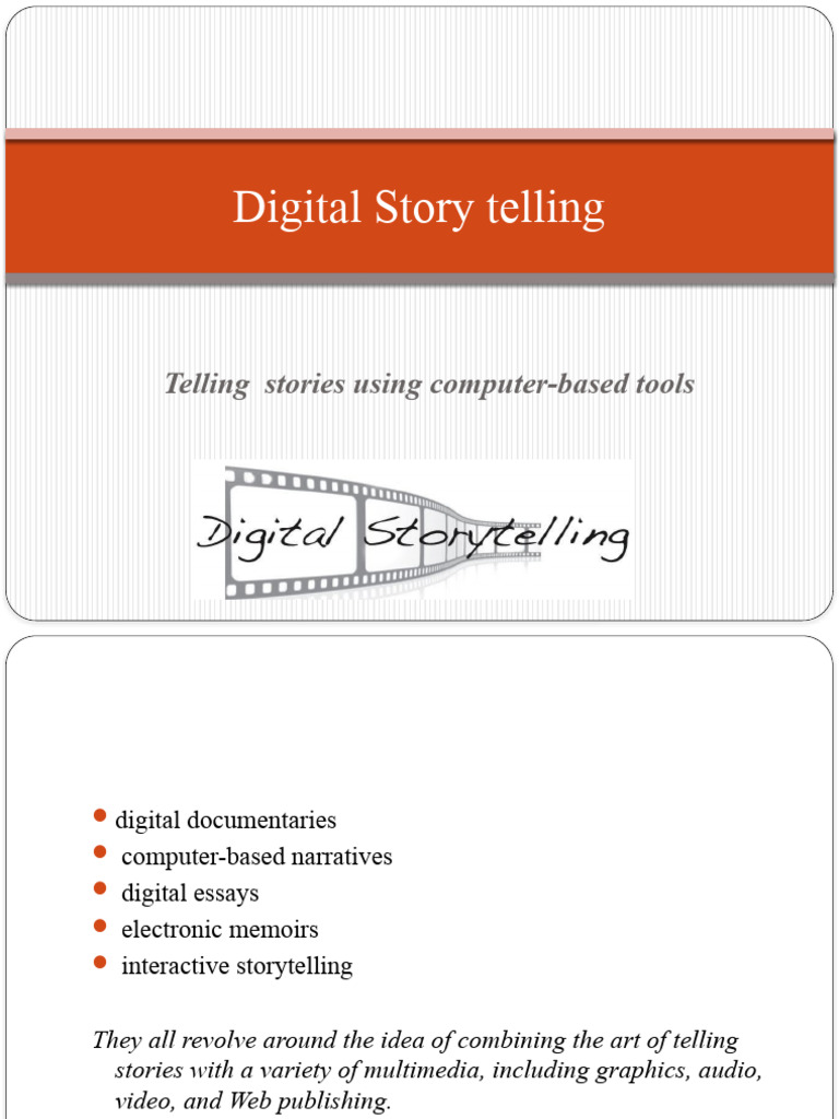 Digital Story Telling 1 | PDF | Creative Commons | Storytelling